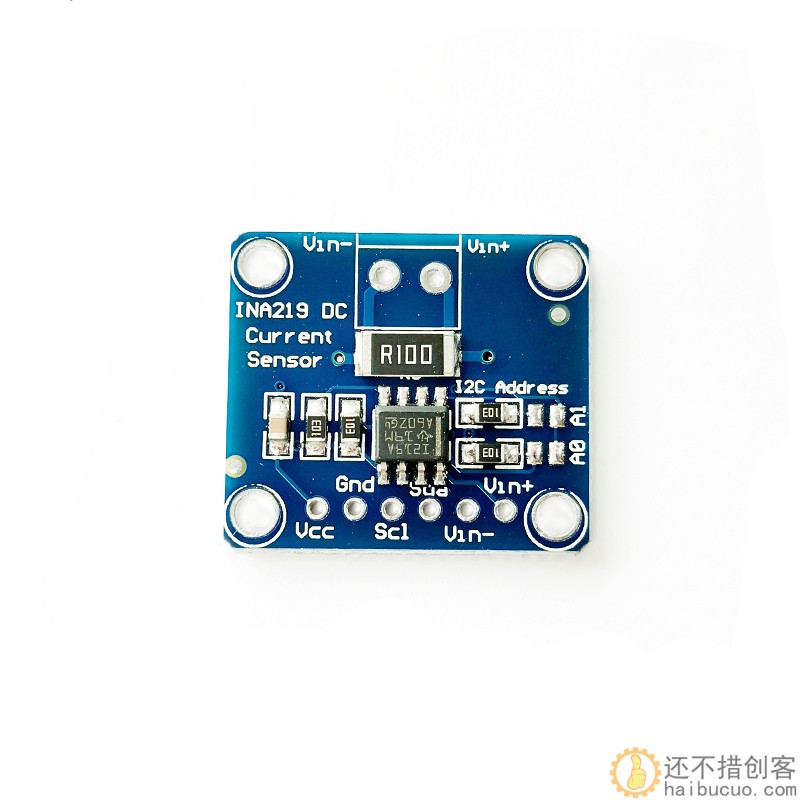 MCU-219 INA219 I2C 接口零漂移 双向电流／电源监控传感器模块 | 创造迷商城-还不错创客