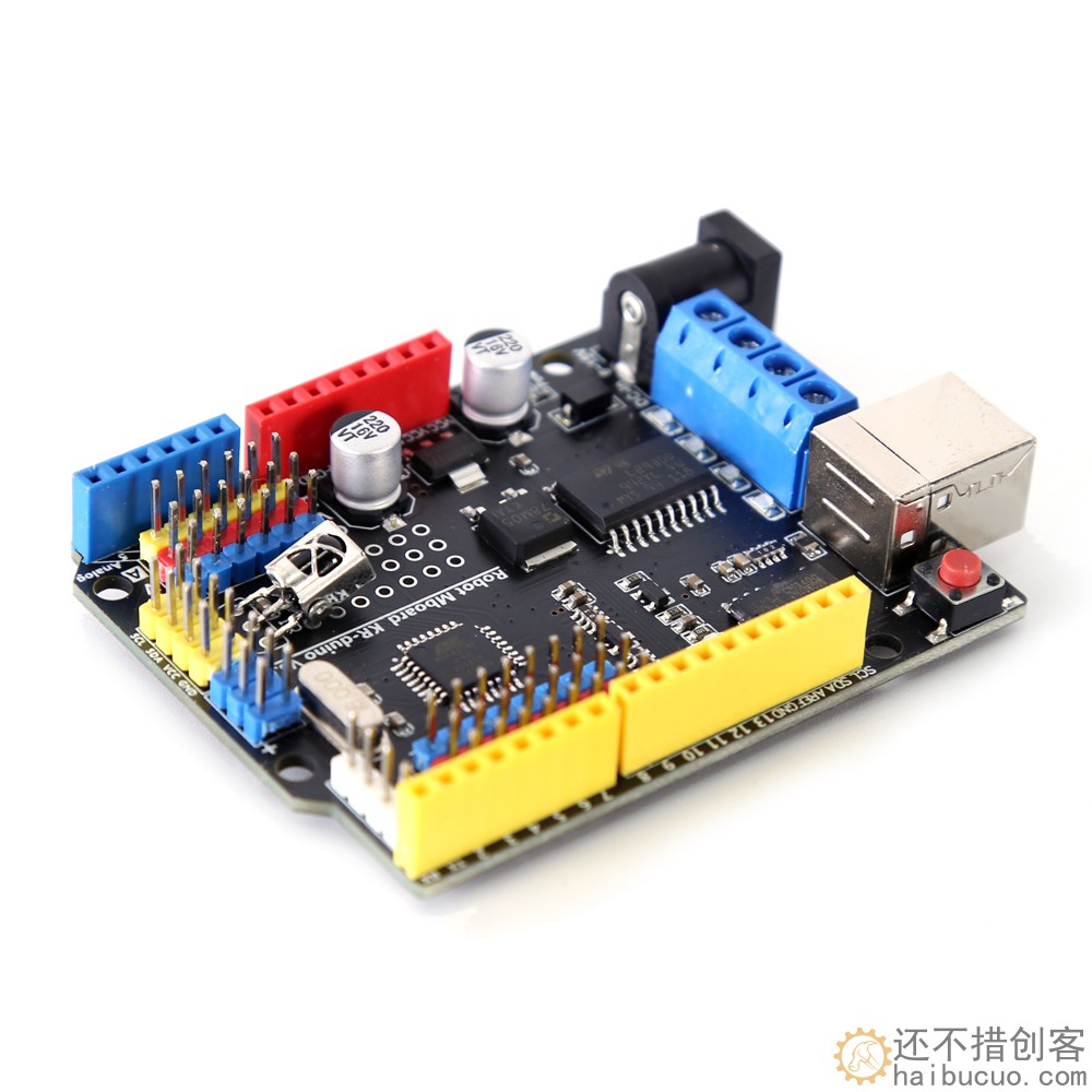 for arduino开发板UNO R3编程智能小车主控带电机驱动集成扩展板SNA312 L293D | 创造迷商城-还不错创客